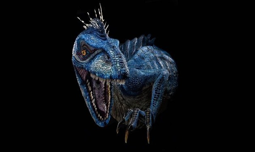 Dino Art Contest Winner: BLUE RAPTOR by Trent Taft - ARTIST SPOTLIGHT ...