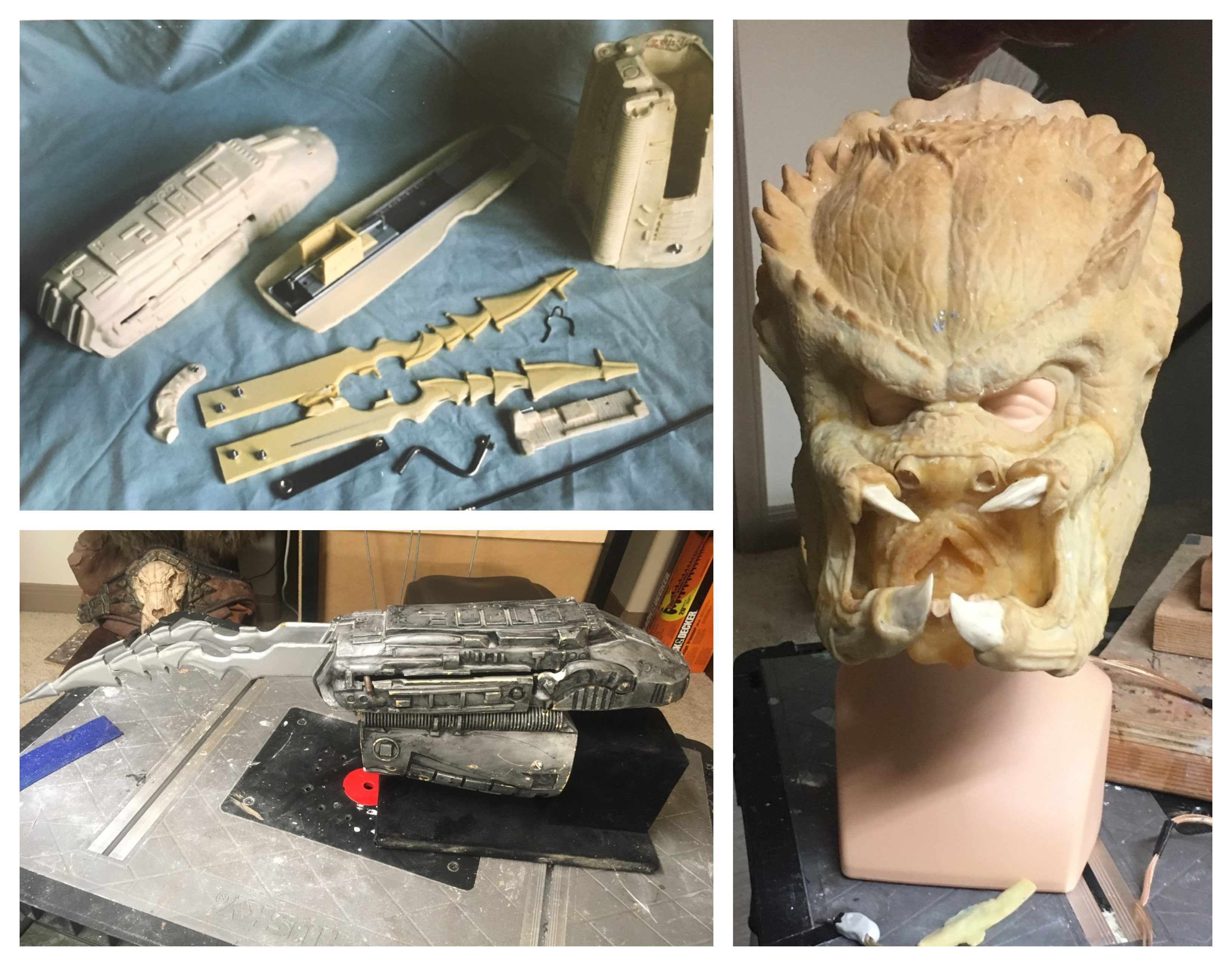 Firefighter, Bodybuilder & Monster Maker, Jeff Shimek - ARTIST ...