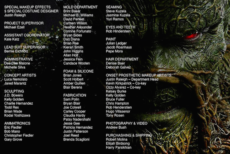 SWAMP THING: How Fractured FX brought nature to life with practical ...