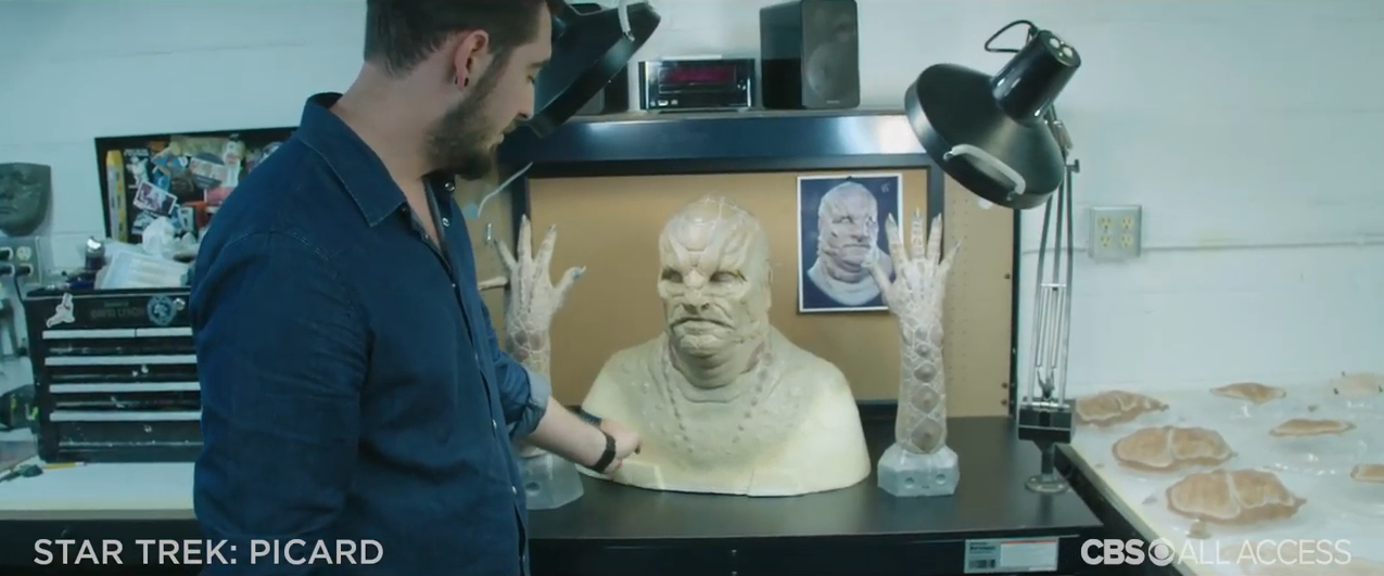 The Makeup Effects of Star Trek: Picard with Department Head James ...