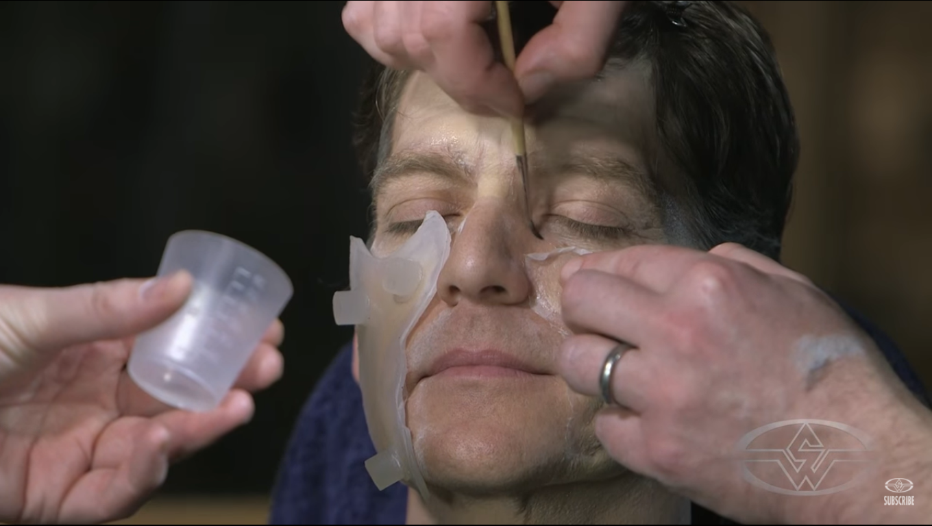 Silicone Transfer Makeup - How to Glue Down and Blend Edges | Stan ...