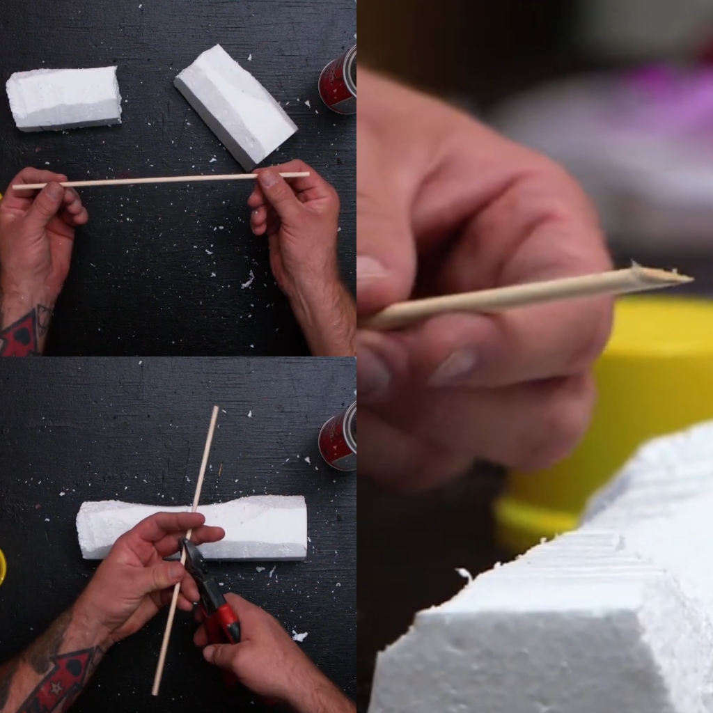 Styrofoam Prop Making - How to Repair a Broken Piece & Check the ...