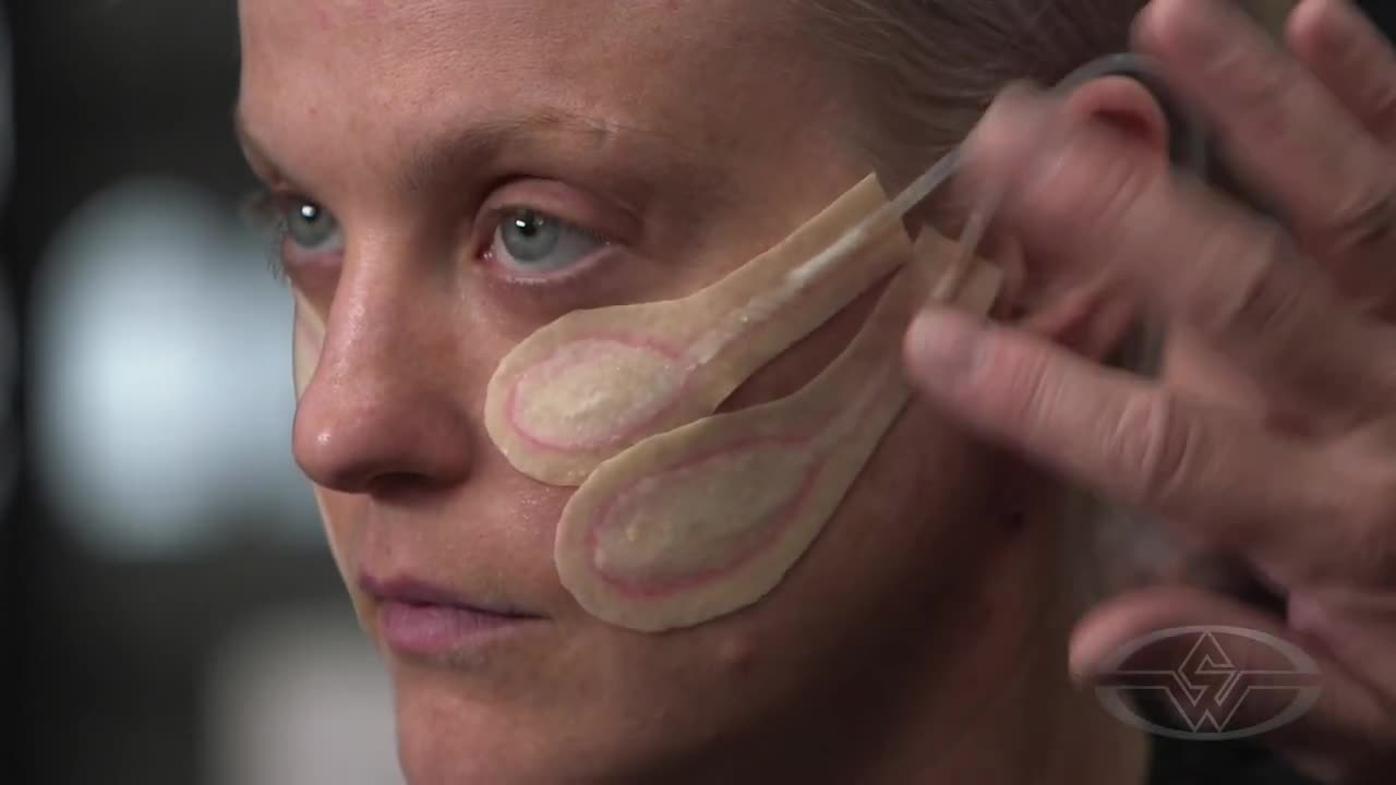Transformation Makeup: Prepping Your Model and Placing Gill Bladders ...