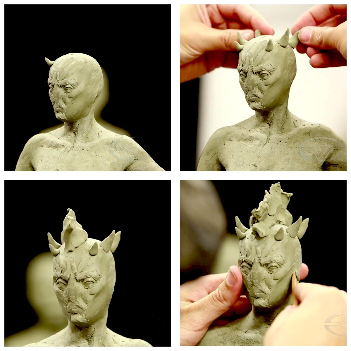 Figure Sculpture for Characters - How to Rough Out the Face | Stan ...