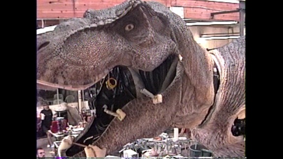 Jurassic Park T-Rex - Skinning an Animatronic Dinosaur Behind-the ...