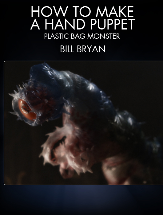 How to Make a Plastic Bag Puppet Monster | Stan Winston School of ...