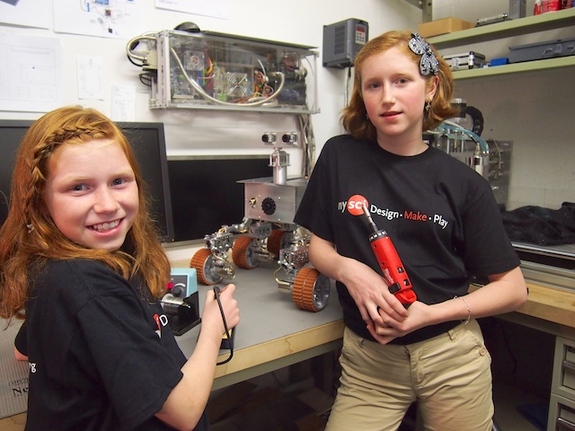The Beatty Sisters are young Roboticists who make real multi-function ...