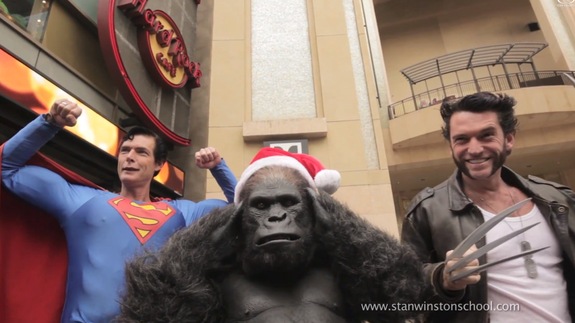 Santa Gorilla celebrates the Art of Practical Creature Effects in ...