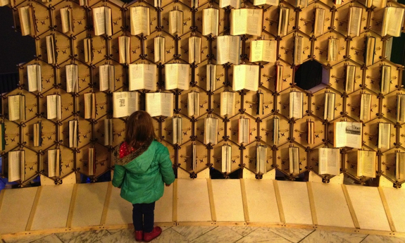 Books that read you - Check out this animatronic wall of interactive ...