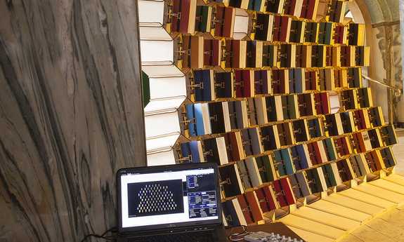 Books that read you - Check out this animatronic wall of interactive ...