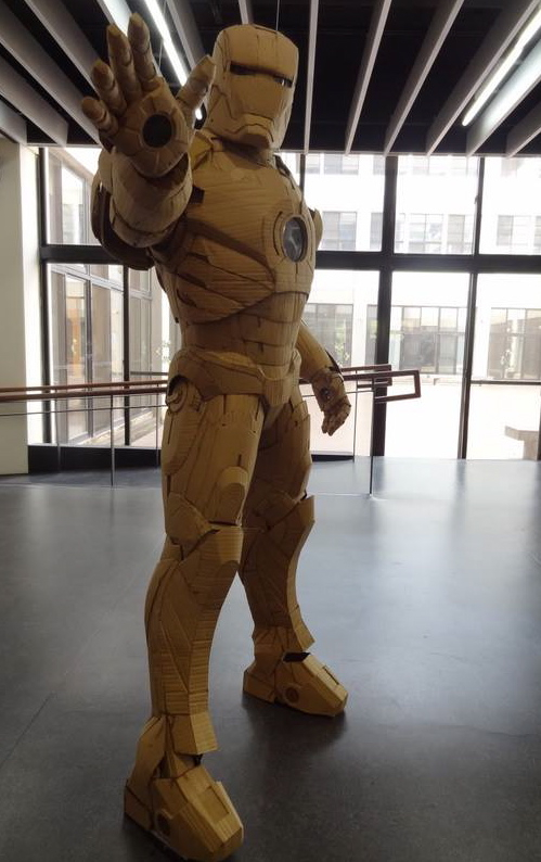Cardboard Iron Man Suit by the Taiwanese Tony Stark, 鍾凱翔 (Kai-Xiang ...