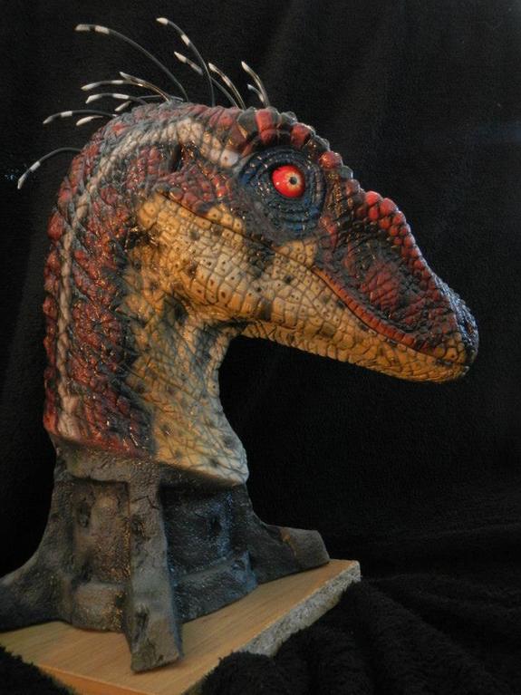 Dinosaur Art Contest Winner Announced: Blue Raptor by Trent Taft | Stan ...