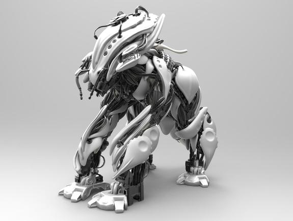 Articulated Robotic Gorilla Wins Robot Art Contest! | Stan Winston ...
