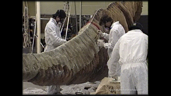 Jurassic Park T-Rex - Sculpting a Full-Size Dinosaur | Stan Winston ...