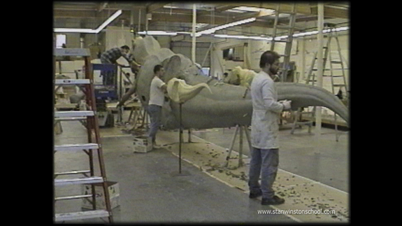 Jurassic Park T-Rex - Sculpting a Full-Size Dinosaur | Stan Winston ...