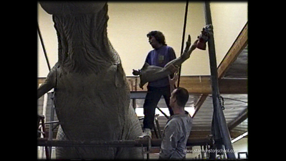 Jurassic Park T-Rex - Sculpting a Full-Size Dinosaur | Stan Winston ...