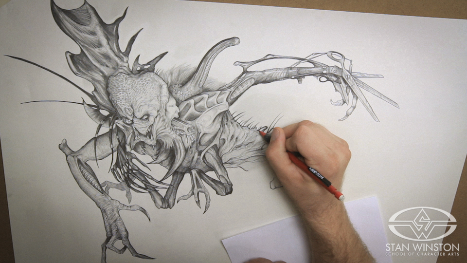 How to Draw Monsters - Drawing Stan Winston's Creatures | Stan Winston ...