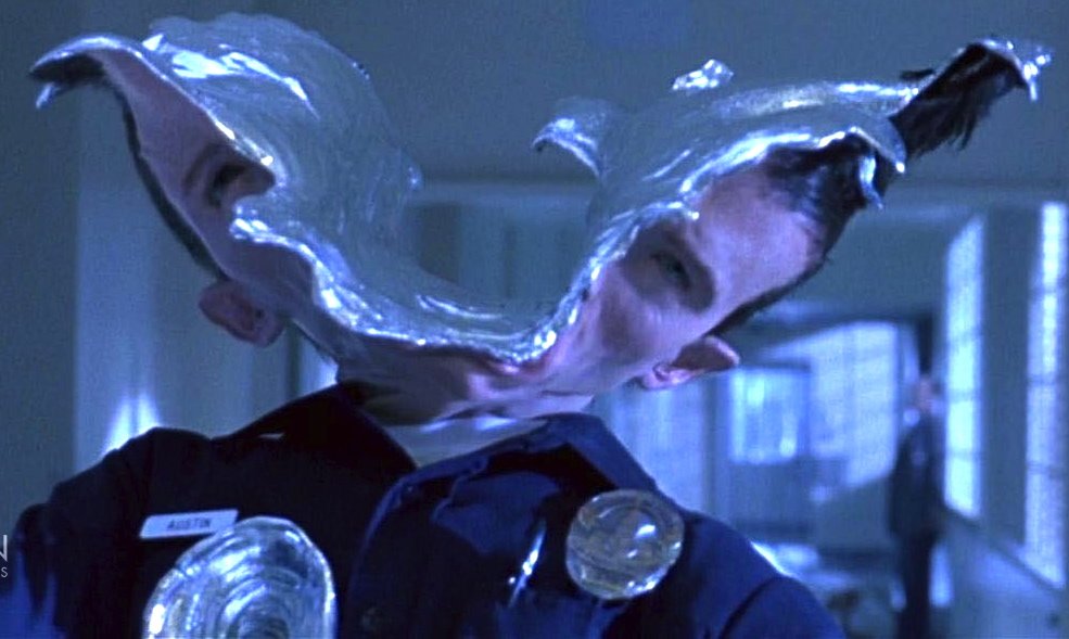 Terminator 2 T-1000 Splash Head Special Effect - Behind the Scenes ...