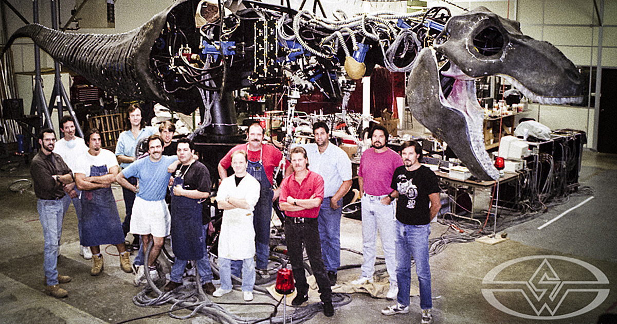 JURASSIC PARK T-Rex - Building a Full-Size Animatronic Dinosaur at Stan ...