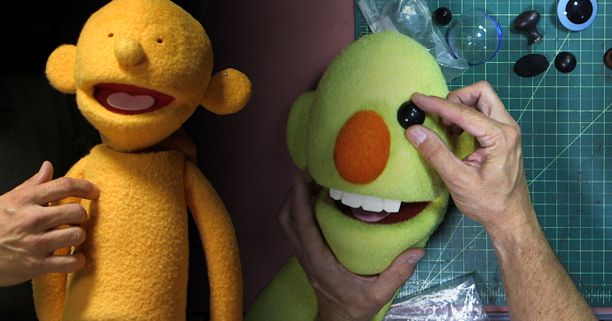 How to Build a Hand & Rod Puppet Part 3 - Adding Character | Stan Winston School of Character Arts