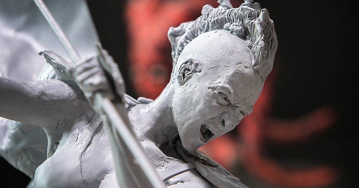 Fantasy Maquette Sculpting with Cx5(s) Armature-Free Sculpture Material ...