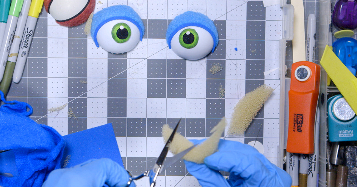 Hand Puppet Detail and Finishing Techniques Part 2: Eyes, Ears, Noses ...