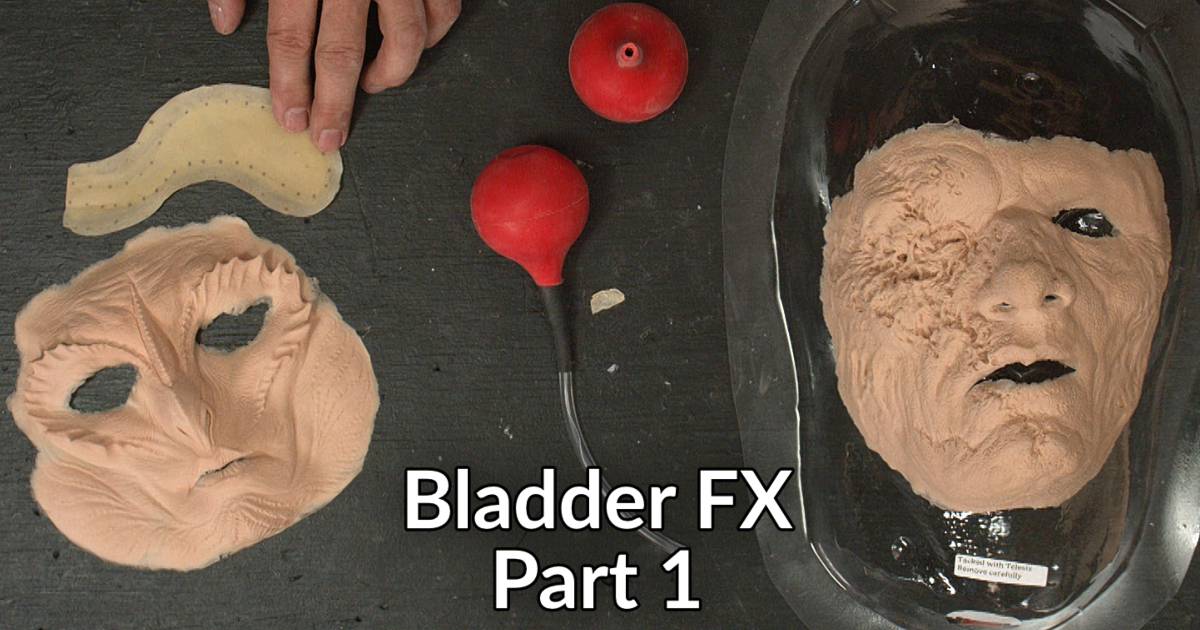 Transformation Makeup - Bladder FX Part 1: Design, Create & Test | Stan ...