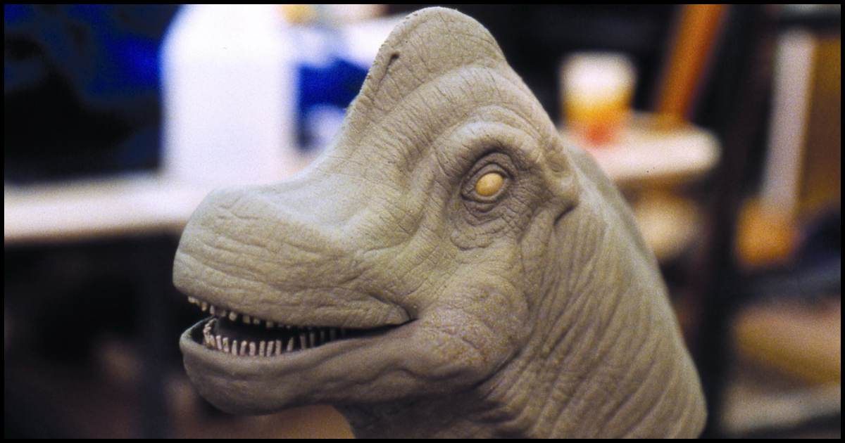 JURASSIC PARK's Brachiosaurus - Animatronic Puppet Rehearsal | Stan ...